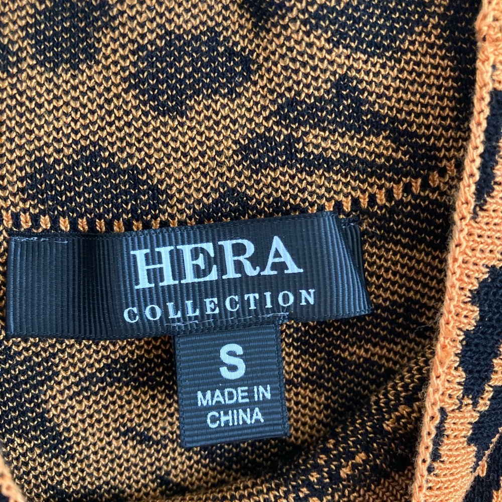 Hera Collection Leopard Print Midi Dress - Gem